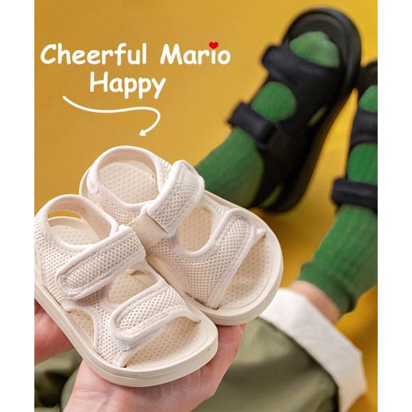 型番：GSHQL-2277aブランド：アイモハ商品名：【aimoha-KIDS-】【定番】ベルクロストラップスポーツサンダルカラー：ブラック/ベージュ/オレンジ/ピンク