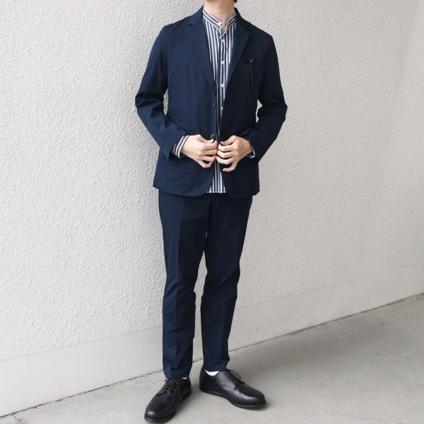 型番：717130001ブランド：シップス エニィ商品名：SHIPS any: 〈ストレッチ・撥水等〉多機能 オールシーズン セットアップ スーツ 25AW◇カラー：チャコールグレー/ブラック/ネイビー