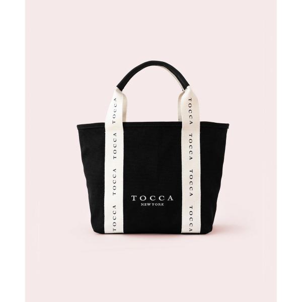 型番：BOTZSW0636ブランド：トッカ商品名：【WEB＆一部店舗限定】DANCING TOCCA CANVASTOTE S キャンバストートバッグカラー：ブラック×アイボリー系5/グレージュ×アイボリー系/ブラック系/ライトグレー系/ア...