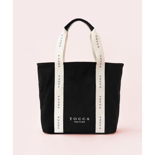 型番：BOTZSW0635ブランド：トッカ商品名：【WEB＆一部店舗限定】【A4サイズ対応】 DANCING TOCCA CANVASTOTE キャンカラー：ブラック×アイボリー系5/グレージュ×アイボリー系/ローズ系/ブラック系/アイボリ...
