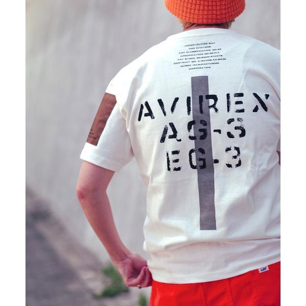 型番：7833934025ブランド：アヴィレックス商品名：《WEB＆DEPOT限定》 REMODEL DESIGN CREW NECK T-SHIRT／リモデカラー：ブラック/ホワイト/ネイビー/オリーブ