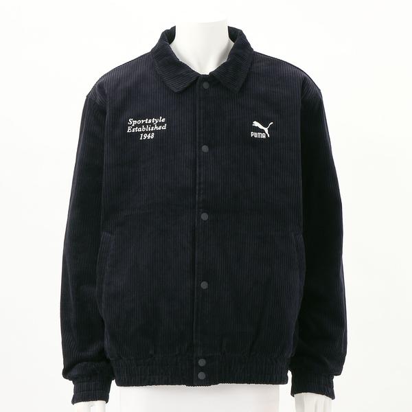 型番：625211ブランド：プーマ商品名：【プーマ／ＰＵＭＡ】ＰＵＭＡ　ＴＥＡＭ　ボンバージャケットカラー：16　NEW　NAVY/43　MALACHITE