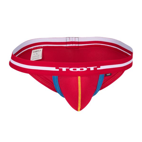 型番：CV23A201ブランド：トゥート商品名：イエローステッチ ビキニカラー：レッド/ブルー/ブラック