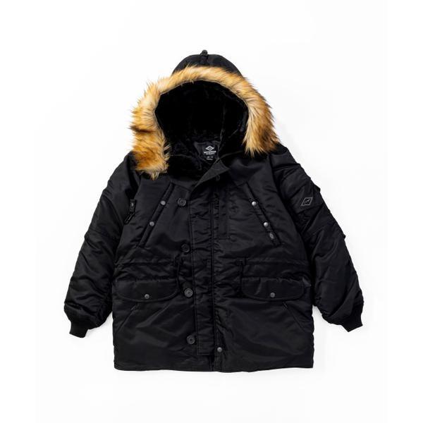 型番：7923252020ブランド：マナスタッシュ商品名：MANASTASH／マナスタッシュ／EXTRA MILE N-3 FIELD COAT／フィールドコカラー：ブラック/タン6