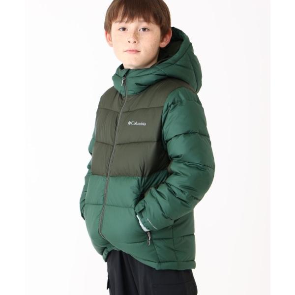 型番：SY9338ブランド：コロンビア商品名：Columbia/ 【KIDS】パイクレイクIIフーデッドジャケット /コロンビアカラー：Rain　Forest、　Greensc/Lavender　Pearl、　Shal