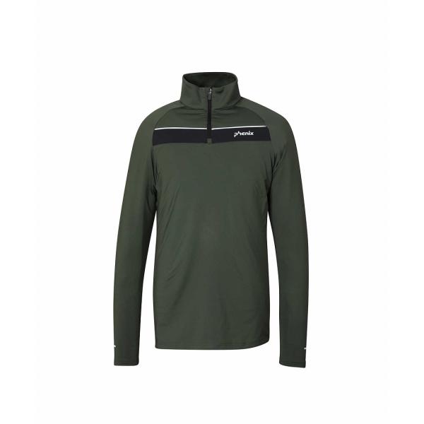 型番：ESM23LS11ブランド：フェニックス商品名：Time Space 1/2 Zip Teeカラー：KHAKI/BLUE/ORANGE/BLACK/WHITE