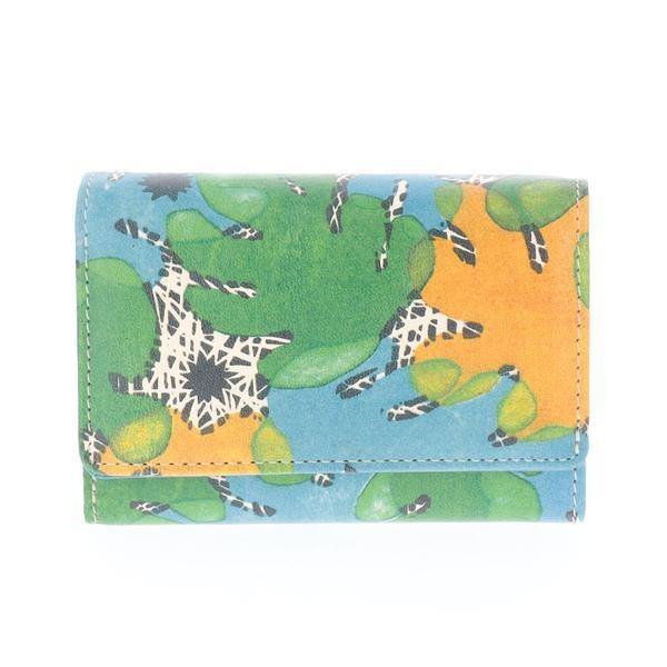 型番：751381ブランド：アイアイズ商品名：アイアイズ I Eye's EICHE(アイヒェ) 三つ折り財布カラー：グリーン