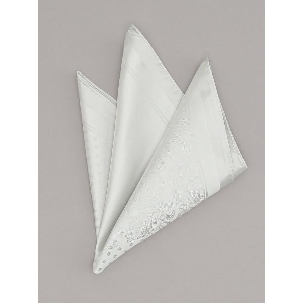 型番：110455173400410ブランド：タカキュー商品名：タカキュー 国産シルク 四面 フォーマルチーフカラー：０１白