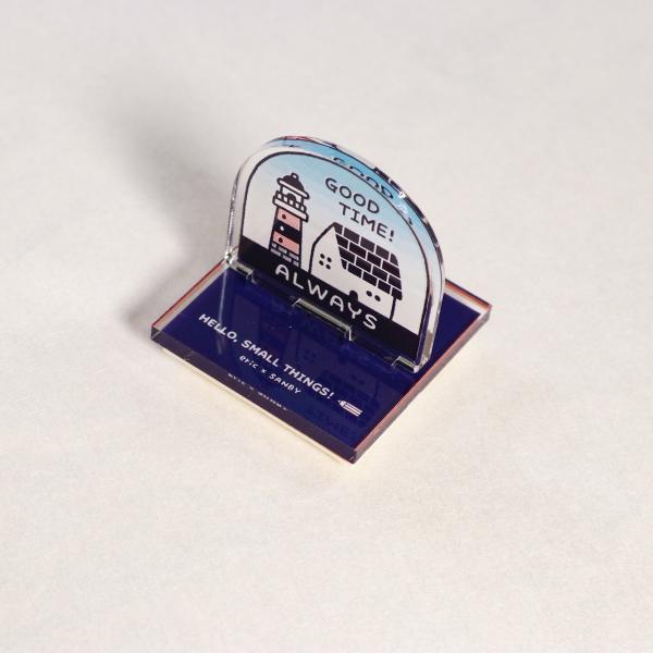 型番：eric-ACST-03ブランド：サンビー商品名：アクリルスタンドスタンプ　ＳＮＯＷＧＬＯＢＥカラー：**