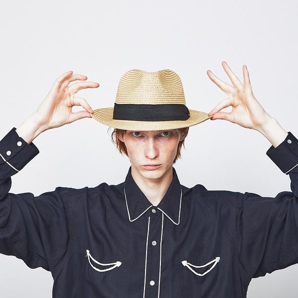 型番：04489874007ブランド：アバハウス商品名：【RUBEN/ルーベン】PAPER FOLDING/折りたたみ可能ハットカラー：ブラック/ライトグレー/ベージュ/カーキ/ネイビー