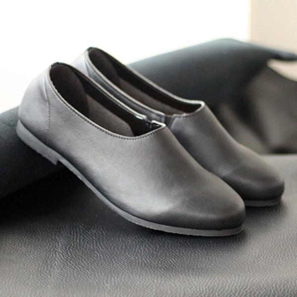 型番：8026ブランド：ハスキー商品名：onni ELAMA Uカットバレエシューズカラー：BROWN/BLACK