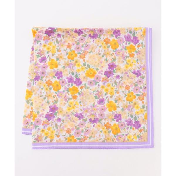 型番：TWTWCM0040ブランド：トッカ商品名：WATERCOLOR FLOWER HANDKERCHIEF ハンカチカラー：ホワイト系/ピンク系/スカイブルー系