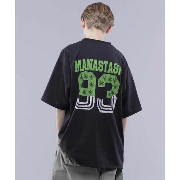 型番：7924134007ブランド：マナスタッシュ商品名：MANASTASH／マナスタッシュ／RE:POLY TEE 93／リポリTシャツ93カラー：ブラック/ホワイト/オレンジ