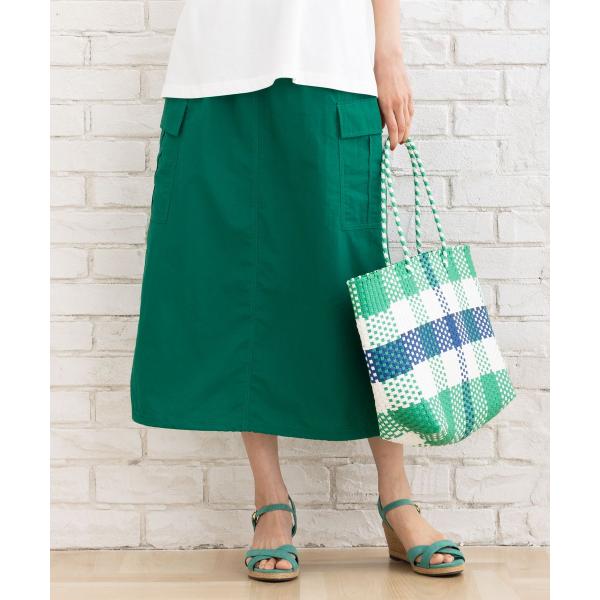 型番：33141458ブランド：サブ ストリート商品名：【大きいサイズ】 9号・15号・19号 FONTLAB ナイロンカーゴスカートカラー：ブラック(00)/グレー(11)/グリーン(60)