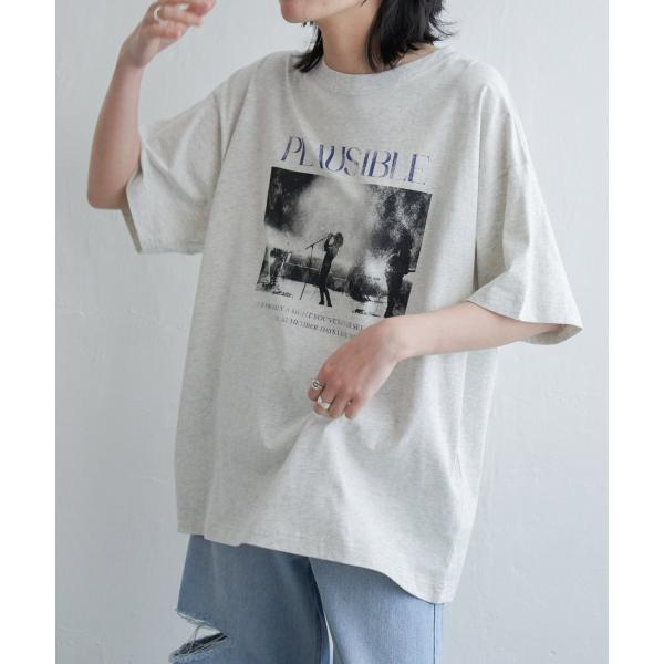 型番：29071109ブランド：ヴァンスエクスチェンジ商品名：PLAUSIBLE ピグメントTシャツカラー：ライトグレイ/オフホワイト/チャコール