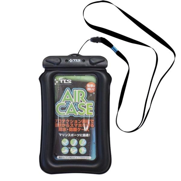 型番：TLA11ブランド：ツールス商品名：TLS AIR CASE｜防水フローティング スマホケースカラー：BLACK/BLUE/GREEN/ORANGE/WHITE