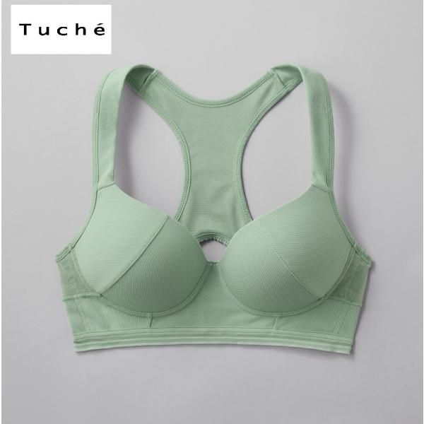 型番：JB6037Hブランド：トゥシェ商品名：【Ｔｕｃｈｅ】ACTIBALANCE【ノンワイヤーブラジャー】カラー：ブラツク/クチユ−ルグリ−