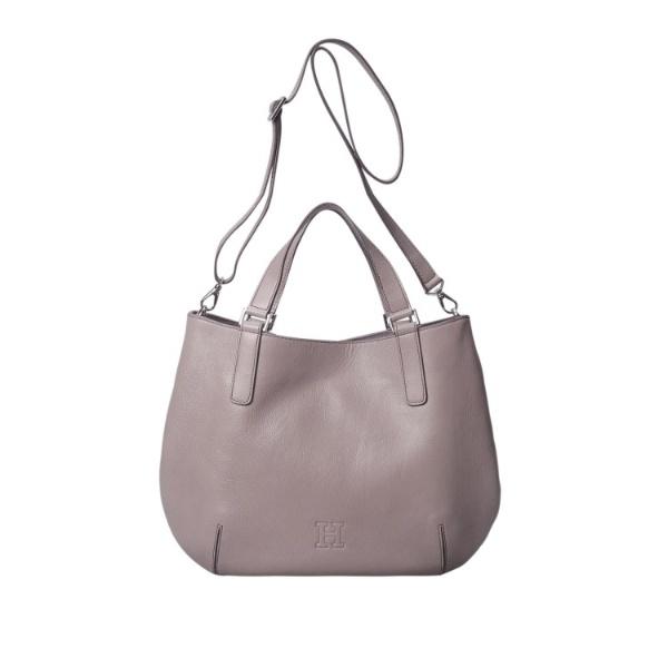 型番：P2520435ブランド：ヒロフ商品名：【ソーロ】レザートートバッグ L 2WAY A4サイズ 本革（商品番号：P25-20435）カラー：ダークグレー（１１５）/ミラージュ（２１０）