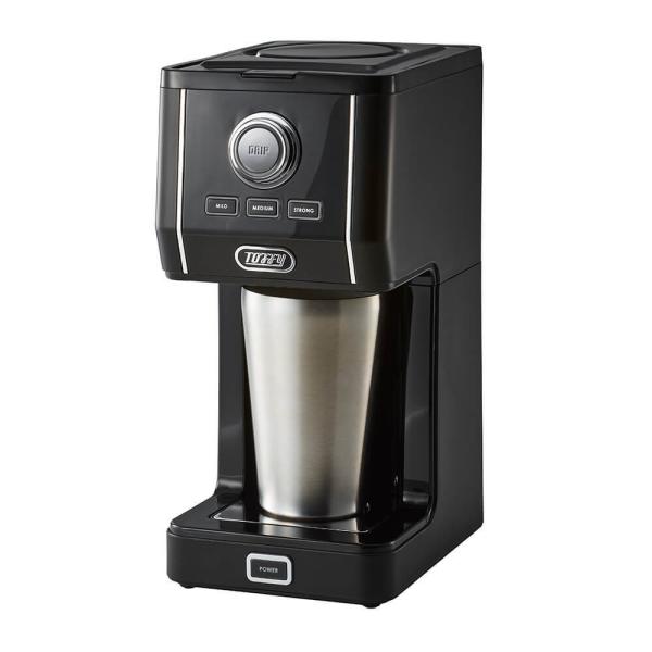 型番：K-CM12ブランド：Toffy商品名：Toffy ダイレクトドリップアロマコーヒーメーカーカラー：リッチブラック/グレージュ