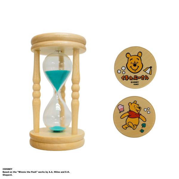 型番：4580287506625ブランド：サウナラブ商品名：ディズニー　砂時計　Disney - ME TIME  プー（ブルー）カラー：**