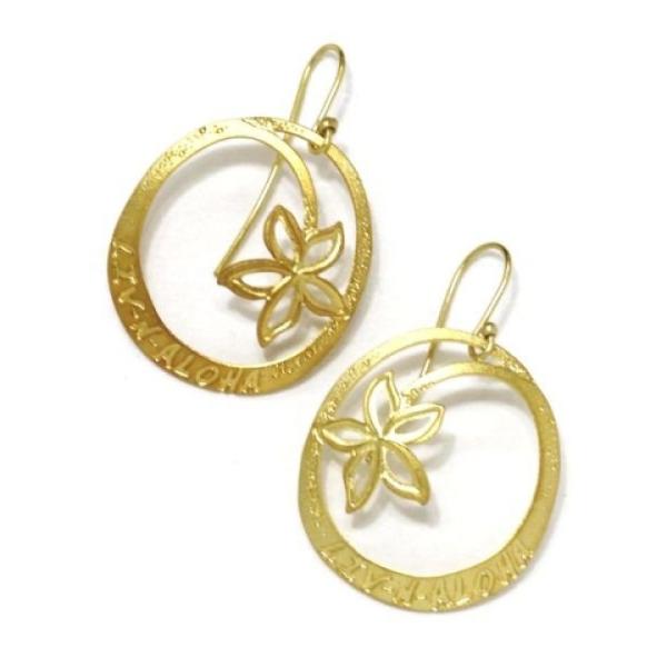 型番：4HLZ3624-2024ブランド：カヒコ商品名：【カヒコ】LEIGHTON LAMアロハピアスカラー：ゴールド/シルバー