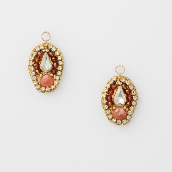 型番：10242717184ブランド：アガット商品名：＜Eva Hanusova for agete（エヴァハヌソヴァフォーアガット）＞ピアスチャームカラー：ミックス