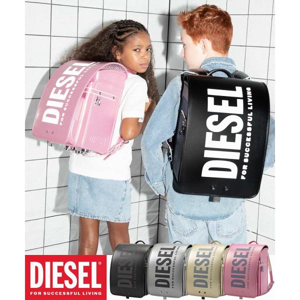 型番：DISR-24014ブランド：ディーゼル商品名：DIESEL REFLECTOR VERTICAL LOGO ランドセルカラー：ブラック/シルバー/ゴールド/ピンク