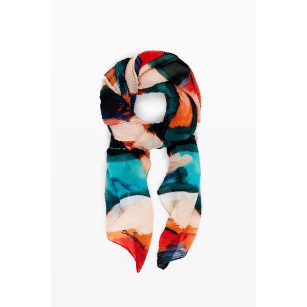 型番：24WAWA43ブランド：デシグアル商品名：REPRISE FLUIDITY 長方形スカーフカラー：ホワイト