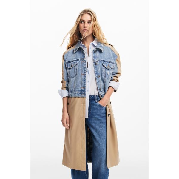 型番：24WWEWBUブランド：デシグアル商品名：RIGA トレンチカラー：ブラウン