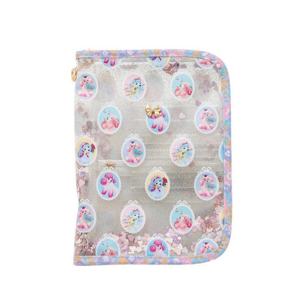 型番：5245-2001ブランド：フェフェ商品名：POPPY MAY | ダイアリー・母子手帳ケース(L)カラー：POODLE/LA.SWAN