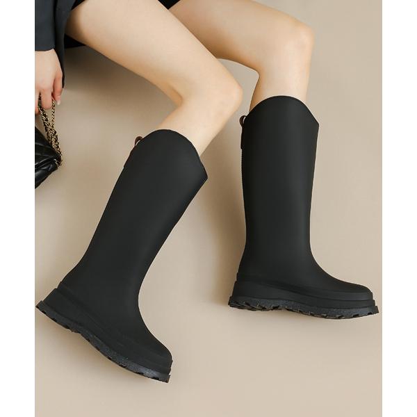 型番：TExmx480aブランド：アイモハ商品名：【shoes365】ロングレインブーツカラー：ブラック/グリーン/ブラウン