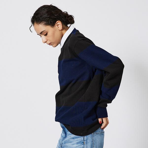 型番：04499820101ブランド：アバハウス商品名：【BARBARRIAN / バーバリアン】HENLEY NECK/ヘンリーネックカラー：ブラック系その他1/グリーン系その他1