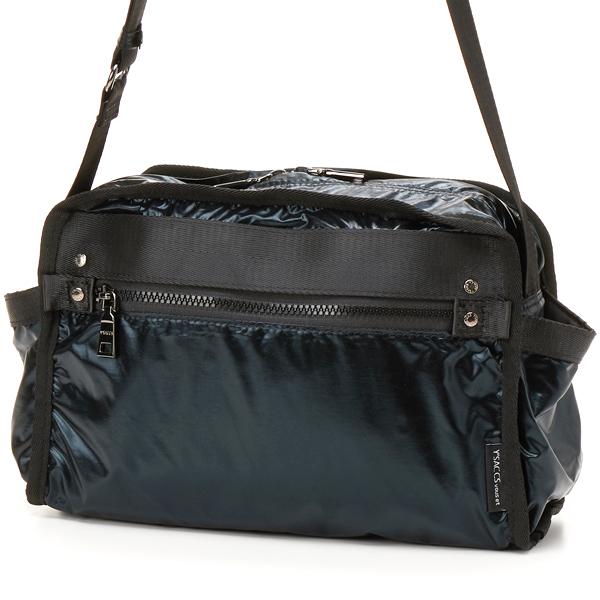 型番：YV026-02ブランド：イザック ヴーエ商品名：【Y’SACCS vous et】メタリックショルダーカラー：ブラック/グレー/ガンメタリック