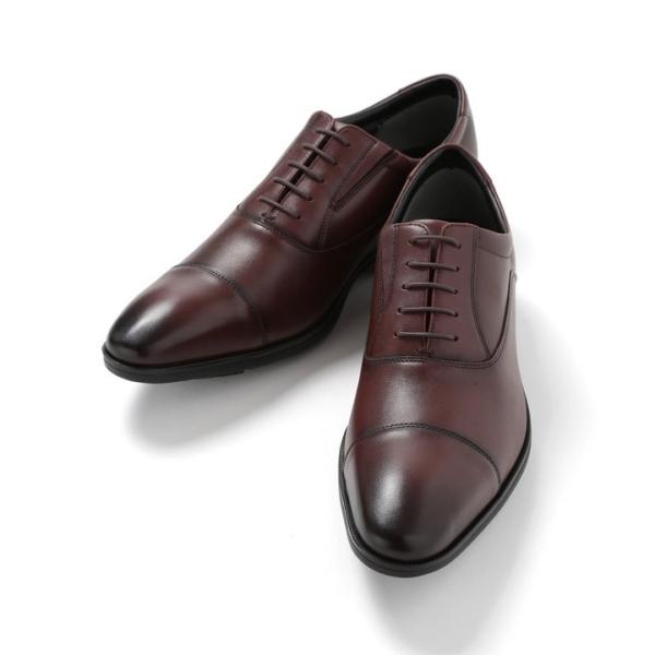 型番：M0143ESH752ブランド：クラウデッドクローゼット商品名：【texcy luxe】3E GORE TEX ビジネスシューズ TU-8002カラー：ワイン/ブラック