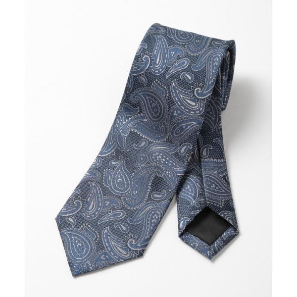 型番：M0143ENT010ブランド：メンズビギ商品名：【TIE YOUR TIE/タイユアタイ】ヴィンテージペイズリー柄ネクタイカラー：ネイビー/オレンジ/ボルドー