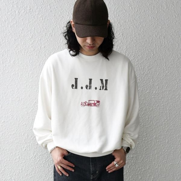 型番：712040050ブランド：シップス エニィ商品名：【SHIPS any別注】J.J.Mercer: OLD ＆ NEW CLASSIC スウェット◇カラー：ホワイト/ブラック