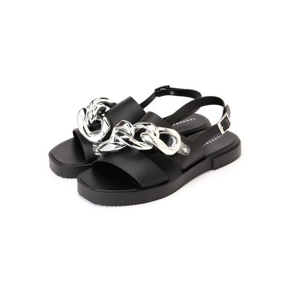 型番：7854990738ブランド：ビーセカンド商品名：TEMPERATE（テンパレイト）QUINN／レインシューズ／サンダルカラー：ブラック