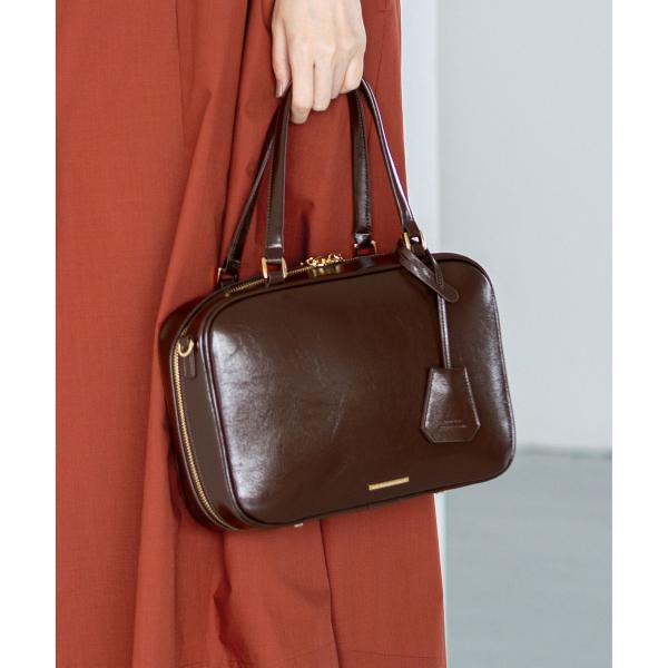 型番：BO3DCA0206ブランド：23区商品名：【見上愛さん着用/VERY・FUDGE掲載/新色追加】ボストン バッグカラー：ブラック系/ダークブラウン系/キャメル系