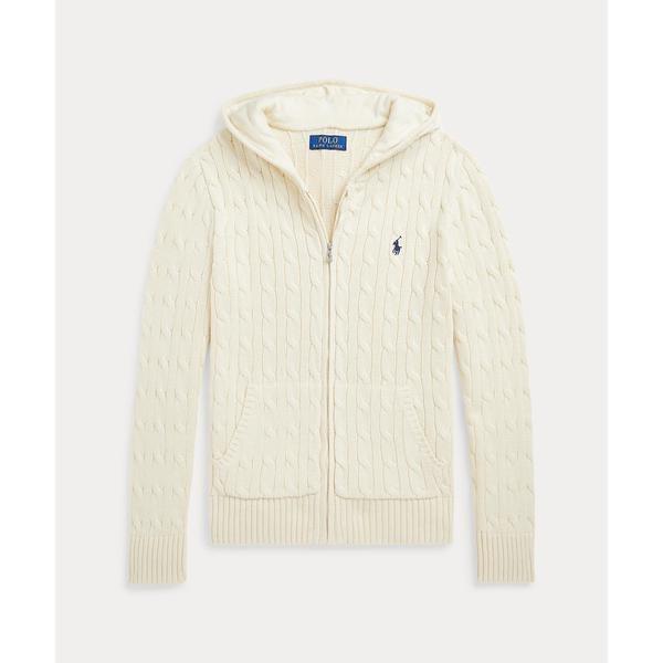型番：CWPOSWEY6820521ブランド：ポロ ラルフ ローレン商品名：(ボーイズ 8才〜20才)ケーブル コットン フーデッド フルジップ セーターカラー：101ナチュラル
