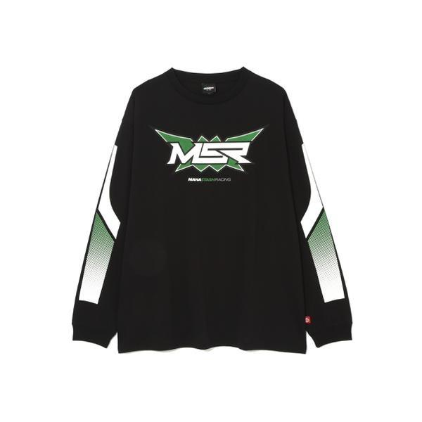 型番：7924230017ブランド：マナスタッシュ商品名：MANASTASH／マナスタッシュ／RE:POLY  L／S TEE MSRカラー：ブラック/ホワイト/エメラルドグリーン3