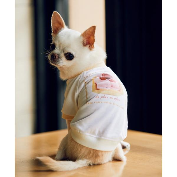 型番：GII74170ブランド：ロペピクニックパサージュ商品名：【comif(コミフ)×ROPE' PICNIC】【DOG】バースデーミニタルトTシャツカラー：ベージュ（２７）/ピンク（６３）