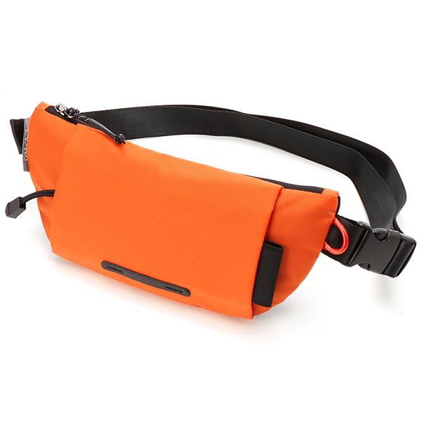 型番：LUT-2705ブランド：ルガーノ商品名：見かけによらず収納力抜群のジェンダーレスデザインスマートヒップバッグカラー：OR/BK/BL/KH/SKY/GY/NV