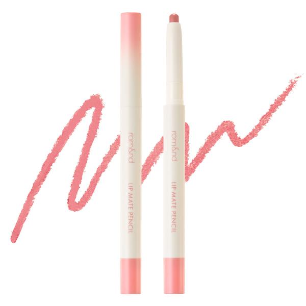 型番：rm7270ブランド：ロムアンド商品名：rom＆nd リップメイトペンシル  (韓国コスメ)カラー：テンダリーピーチ/ダビーピンク/カヤベージュ/フィグブリーズ/トーピーシェード/アンダーチリ