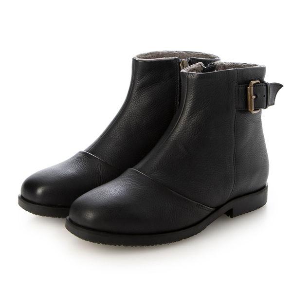 型番：IGSQ48151Eブランド：イング（シューズ）商品名：【WEB限定】ベルトデザインショートブーツカラー：ブラウン/ブラック/オーク