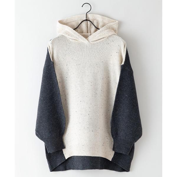 型番：203234026ブランド：フォートポイント商品名：【C-FORT POINT/フォートポイント】 ネップニットパーカーカラー：オレンジ/カーキ/アイボリー