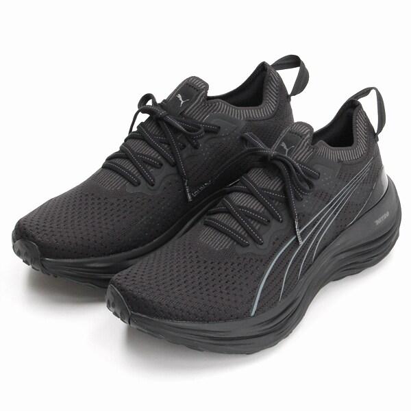 型番：379139ブランド：プーマ商品名：PUMA/プーマ/フォーエバーラン ニトロ ニットカラー：01　PUMA　BLK-S　GRAY