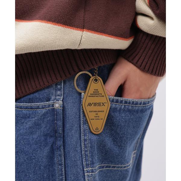 型番：7834970024ブランド：アヴィレックス商品名：AVIREX KEY HOLDER  METAL／ アヴィレックス キーホルダー メタルカラー：ブラック/シルバー/ゴールド