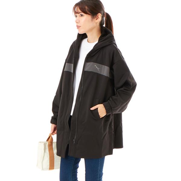 型番：526097ブランド：プーマ商品名：PUMA/プーマ/TRN EDGE PERFORMANCE フーディーカラー：01　PUMA　BLACK/68　DESERT　DUST/70　DARK　OLIVE