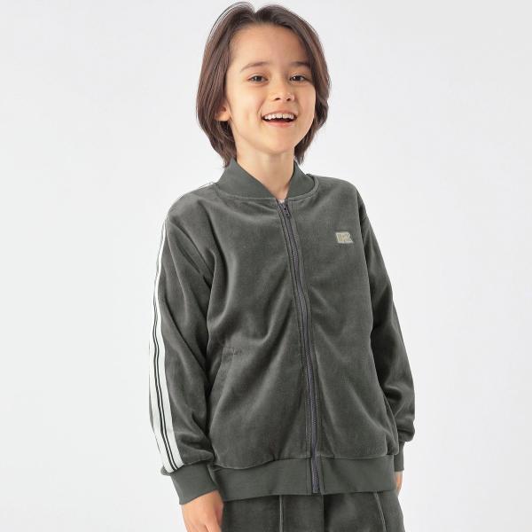 型番：512050817ブランド：シップス商品名：【SHIPS KIDS別注】RUSSELL ATHLETIC:100〜130cm/トラックジャケットカラー：グレー/ライム
