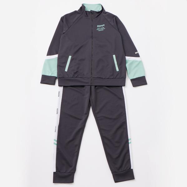 型番：142811ブランド：レピピ アルマリオ商品名：REPIPI キッズ ジャージ上下セットカラー：CGY/NV/BK
